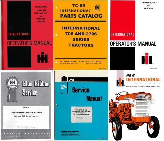 IH Numbered Series Manuals – Binder Books