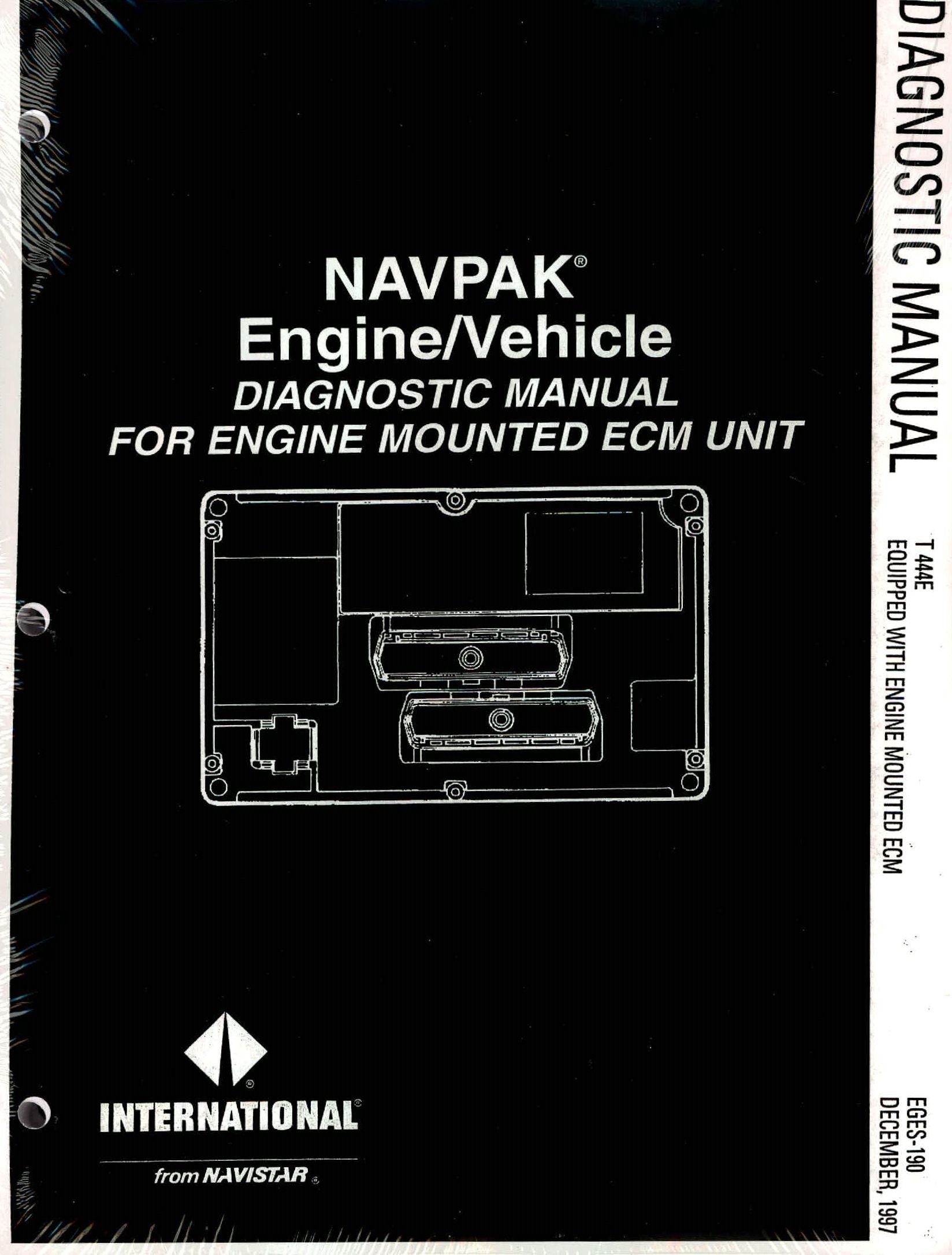 Diagnostic Manual for T-444E Diesel Engine with Engine-Mounted ECM ...