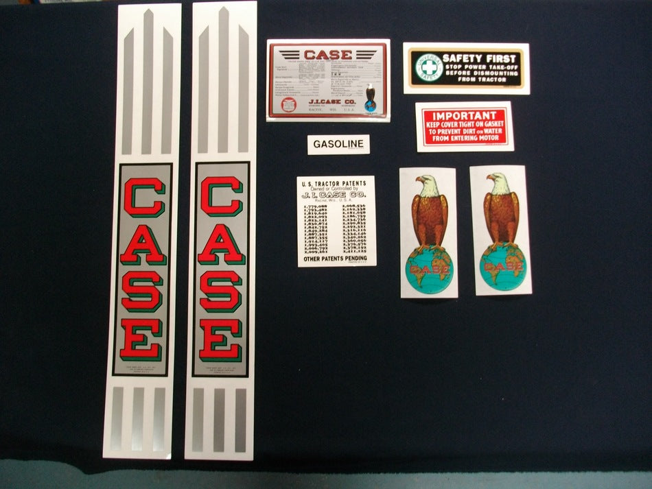 Case Tractor Model CC Restoration Decal Set – Binder Books