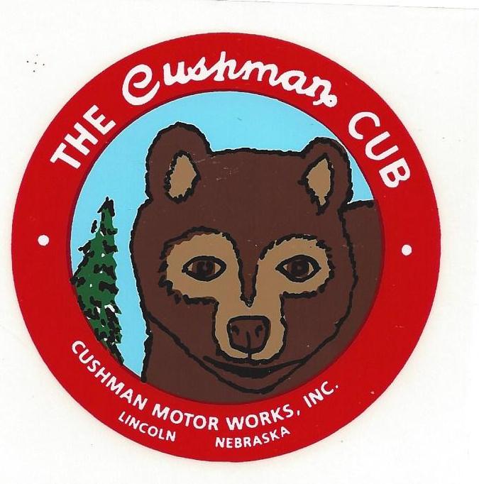 Cushman Cub Restoration Decal – Binder Books