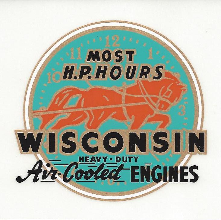 Wisconsin Heavy Duty Air-Cooled Engines Decal – Binder Books